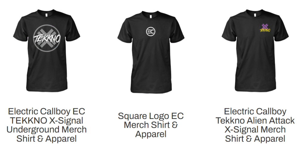 Electric Callboy Merch – Offizieller Shop für Fans